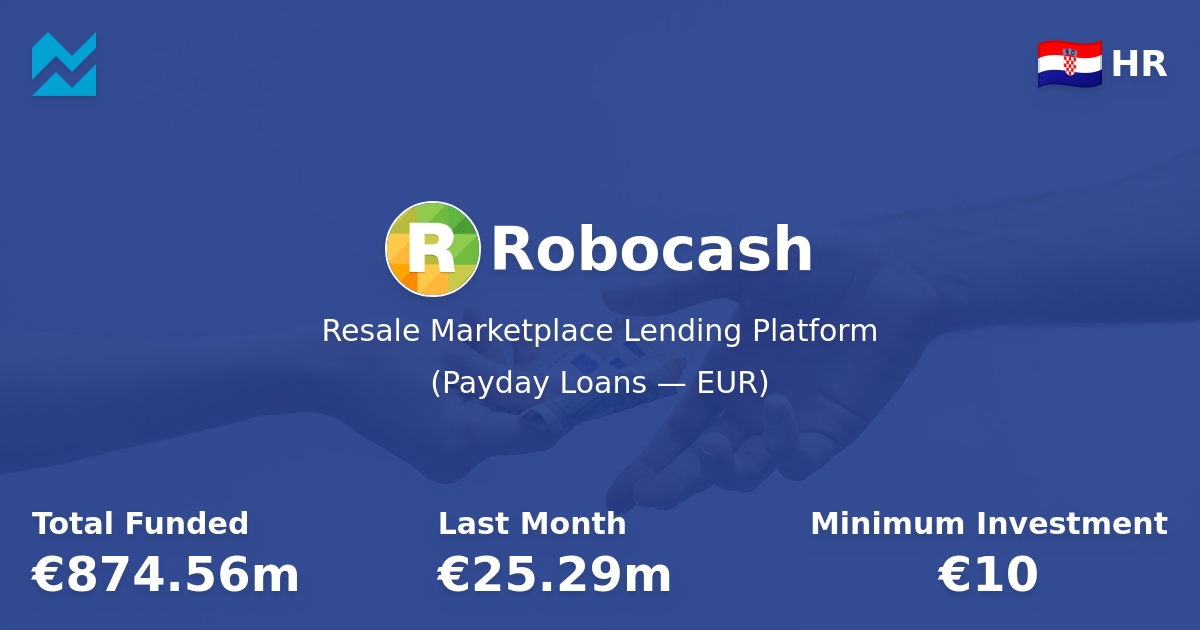 Robocash Summary - P2PMarketData Company Profile